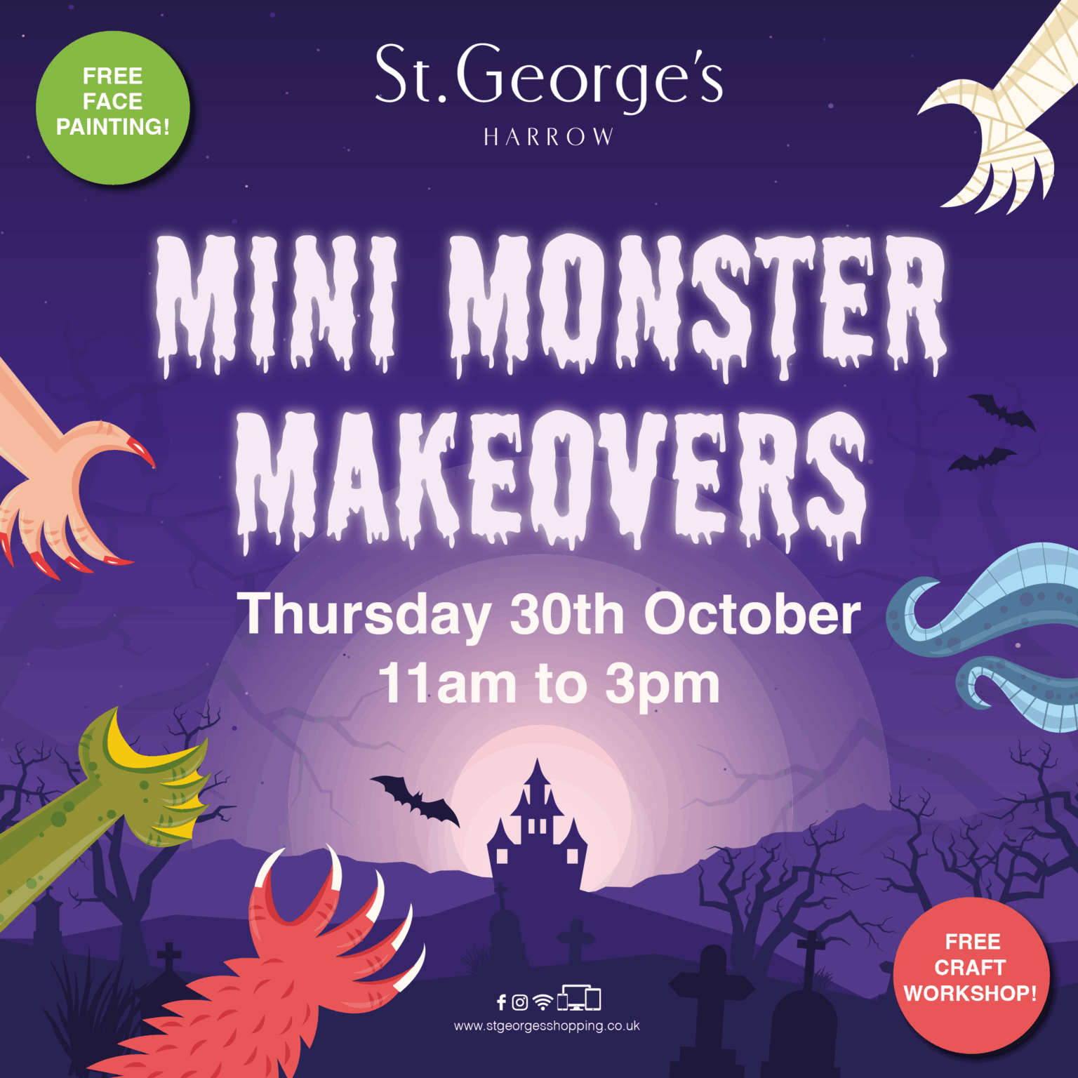 Mini Monster Makeovers - St George's, Harrow